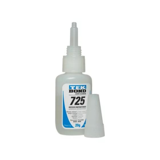 Super Cola Adesivo Instantâneo 725 Multiuso Tek Bond 20g - Cola ...