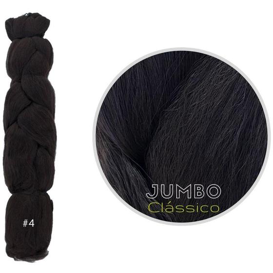Super Jumbo Ser Mulher 399 Gramas Cor Única Cabelo Para Tranças Box ...