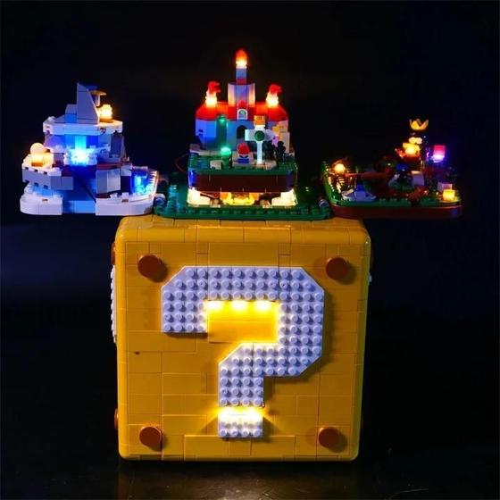 Super Mario 64 Bloco De Ponto De Interrogação Tijolos De Construção ...