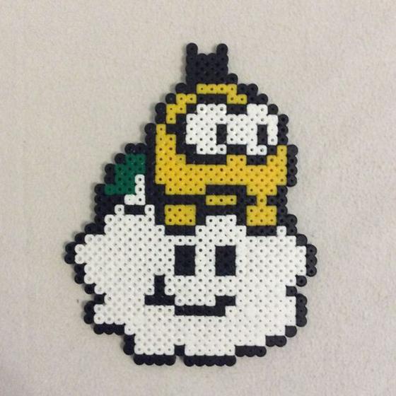 Super Mario Bros - Koopa - Pixel Art Figura - Botxelados - Bonecos ...