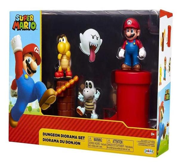 Super Mario - Dungeon Diorama - 3002 - Candide - Bonecos - Magazine Luiza