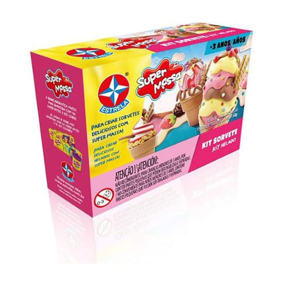Super massa kit sorvetes - ESTRELA - Massinha - Magazine Luiza
