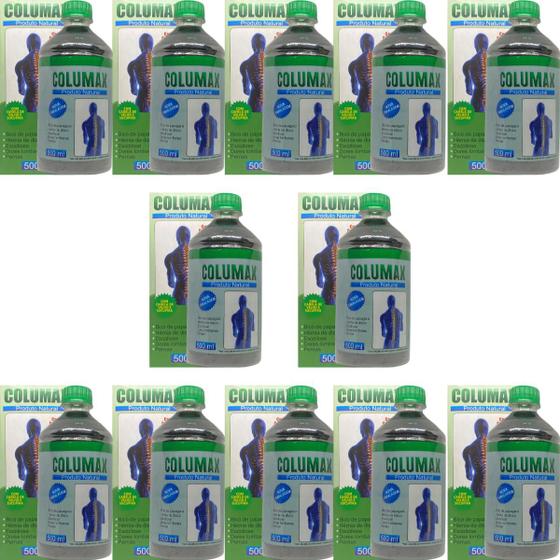 Suplemento Alimentar Columax Natural Frasco 500ml Kit 12 Unidades ...
