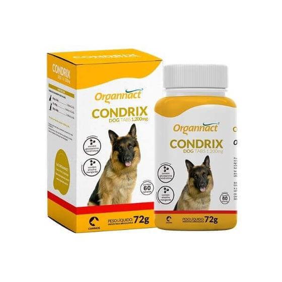 Suplemento Alimentar Condrix Dog Tabs 1200mg - Organnact - Suplemento ...