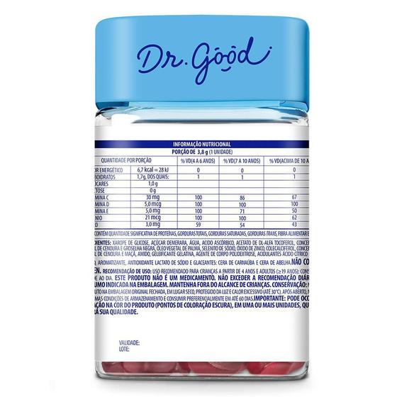 Suplemento Alimentar Dr. Good 5+ Imune Kids Com 60 Gomas - Multivitamínico / Polivitamínico ...