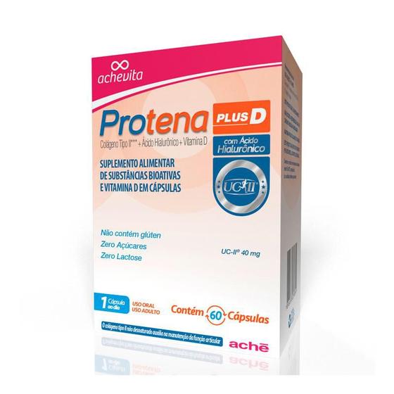 Suplemento Alimentar Protena Plus D 60 Cápsulas - Vitaminas A-Z ...