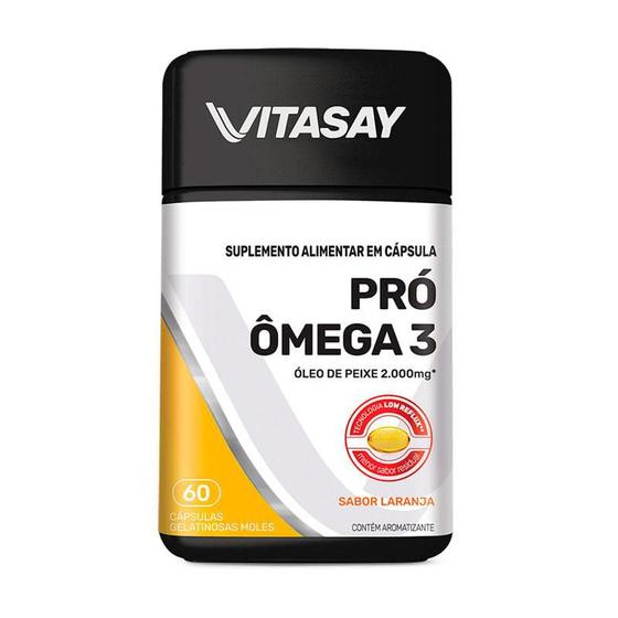 Suplemento Alimentar Vitasay 50+ Pro-Omega 3 60 Cáps Moles - Vitaminas ...