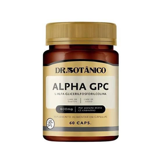 Suplemento Alpha Gpc 600mg 60 Capsulas Dr Botanico - Vitaminas A-Z ...