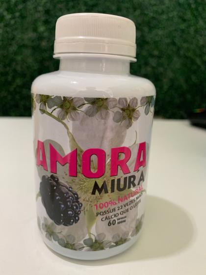 Suplemento amora 60 cápsulas 500mg - Empório Saúde - Fitoterápicos ...