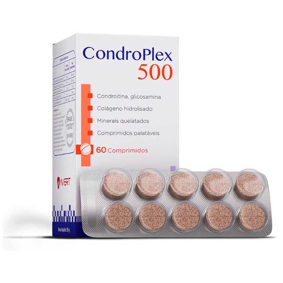 Suplemento Avert Condroplex 500 com 60 Comprimidos - Suplemento para ...