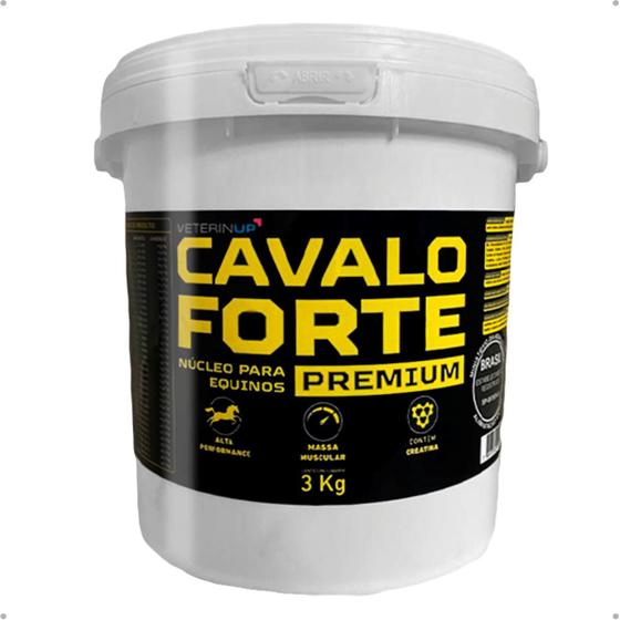 Suplemento Cavalo Forte Premium - 3KG - Vitaminas e Suplementos para ...