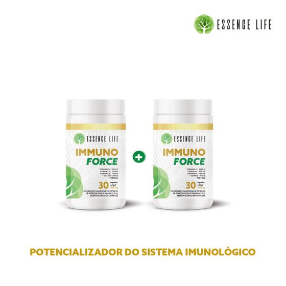 Suplemento Combo Imunidade Immuno Force 2 Unid 60 Caps - Essence Life ...