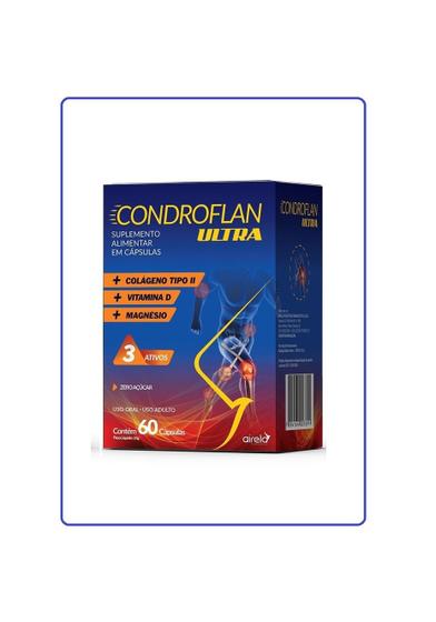 Suplemento Condroflan Ultra 60 Cps Colágeno Tipo II - Airela - Colágeno ...