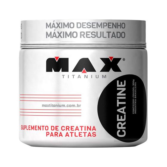 Suplemento De Creatina Max Titanium Para Atletas 300g - Kit de ...