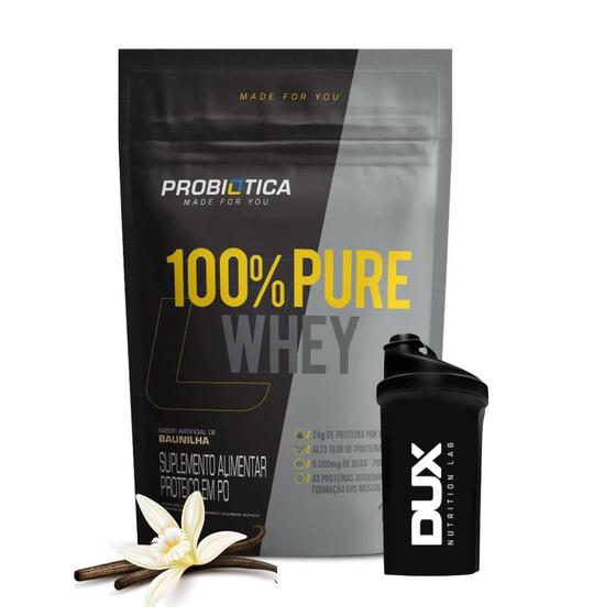Suplemento Em Pó Concentrado 100 Pure Whey Proteínas Refil 900g