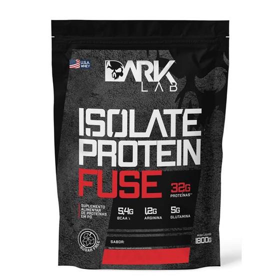 Suplemento Em Pó Dark Lab Isolate Protein Fuse Proteínas Sachê 1.8kg ...