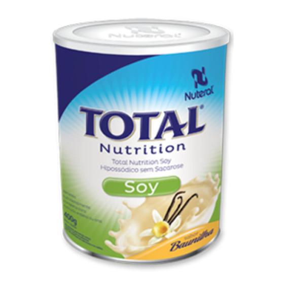 Suplemento em pó TOTAL NUTRITION SOY HSS 400g Nuteral - Kit 3 unidades ...