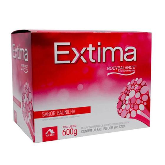 Suplemento Extima 30 Sachês Com 20G Cada Sabor Baunilha - Apsen - Medicamentos - Magazine Luiza