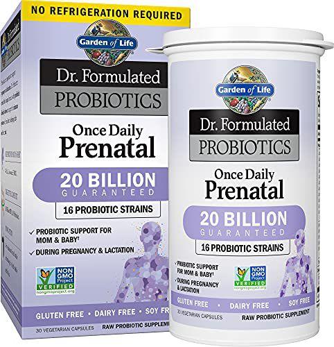 Suplemento Garden of Life Dr. Formulated Prenatal Probiótico 20 Bilhões ...