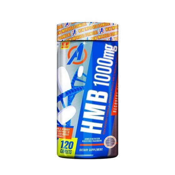 Suplemento Hmb Arnold Nutrition 1000mg 120 Tabletes - Aminoácidos ...