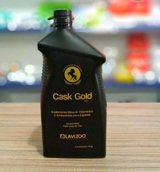 Suplemento mineral , vitaminico e aminoacidos para equinos - CASK GOLD ...
