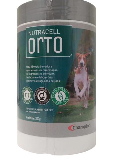 Suplemento Nutracell Orto 300g P/ Cães- Champion - Champion Animal ...