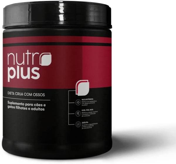 Suplemento Nutroplus Cães e Gatos Dietas Cruas com Ossos 500g ...