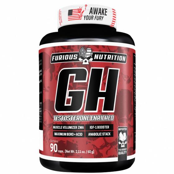 Suplemento Pré Hormonal Gh Testosterone 90 Cápsulas Gh testo - Furious ...