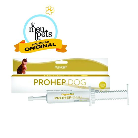 Suplemento Prohep Dog Organnact 40 g - Vitaminas e Suplementos para Pet ...