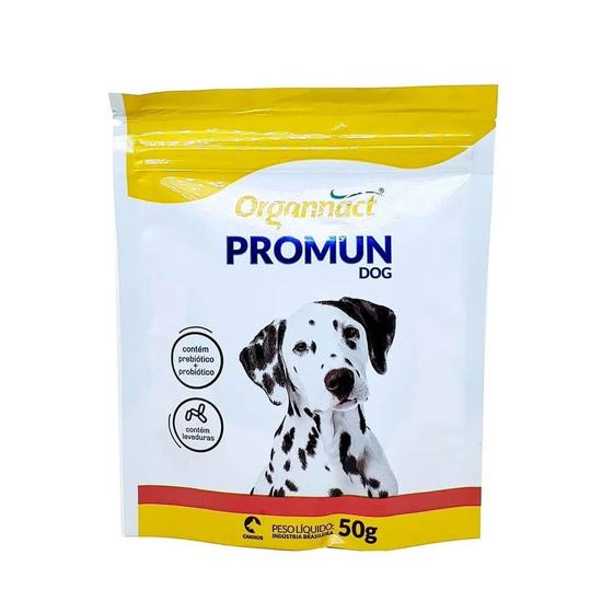 Suplemento Promun Dog Organnact - 50g - Vitaminas e Suplementos para ...