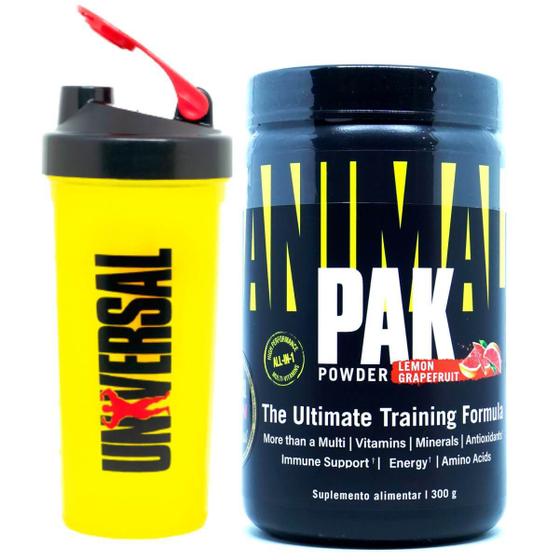 Suplemento Vitaminico Animal Pak Powder 300g Nova Fórmula ...