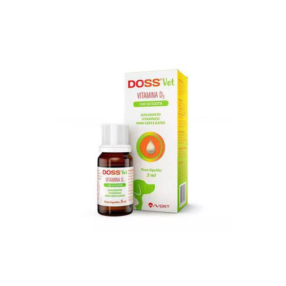 Suplemento Vitamínico Doss Vet Avert para Cães e Gatos 5ml - Vitaminas ...