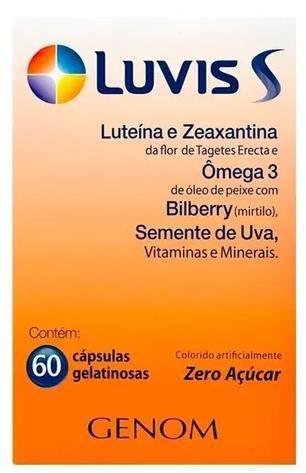 Suplemento Vitamínico Luvis S - 60 Cápsulas Gelatinosas - Genom ...