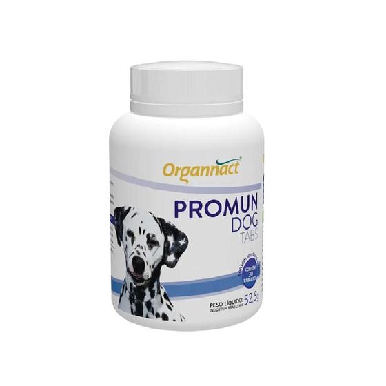 Suplemento Vitamínico Organnact Promun Dog Tabs 52,5g 30 Tabletes ...