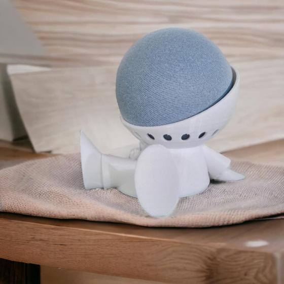 Suporte Alexa Echo Dot 4 ou Echo Dot 5 Robô Astronauta - Escultura ...