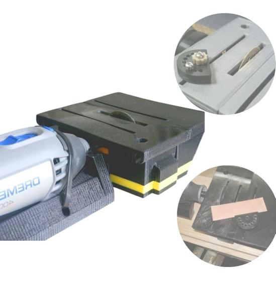 Suporte Apoio Para Dremel Mesa Ajustavel Corte Precisão Com ...