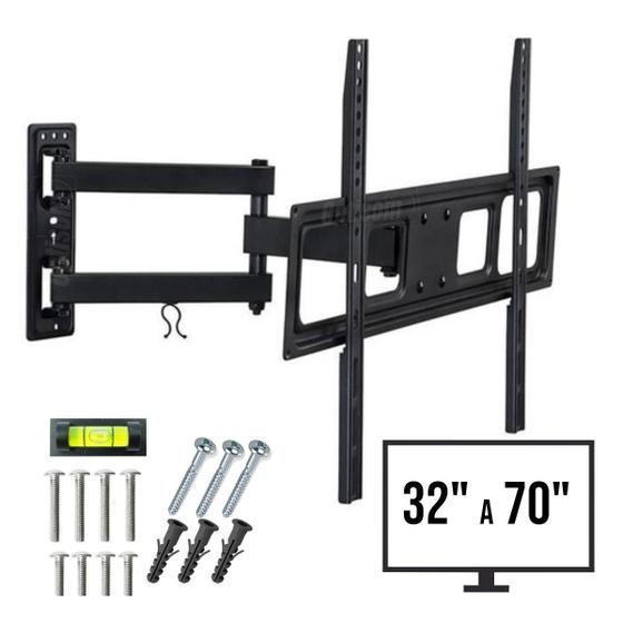 Suporte Articulado De Parede Para Tv Samsung Lg Philips 32" A 70" Ar ...