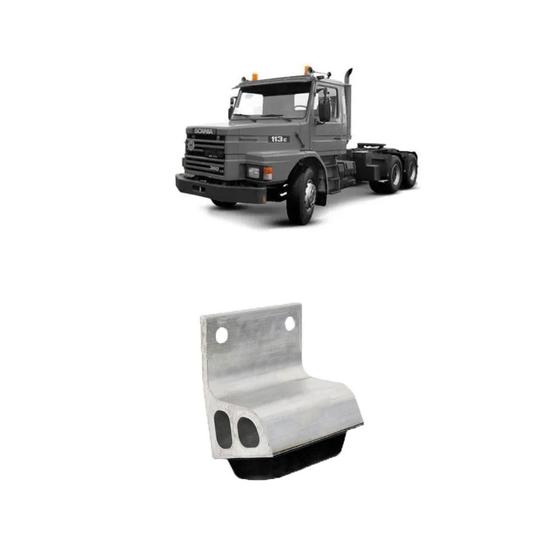 Suporte Batente Eixo Tras 1370141 Scania 113H Bidirecional - Brc - Batente do Amortecedor ...