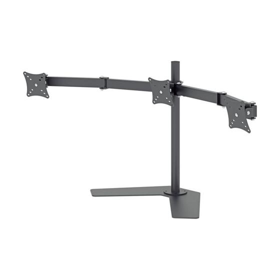 Suporte De Mesa Articulado Multivisao Com Inclinacao Para Tres ...