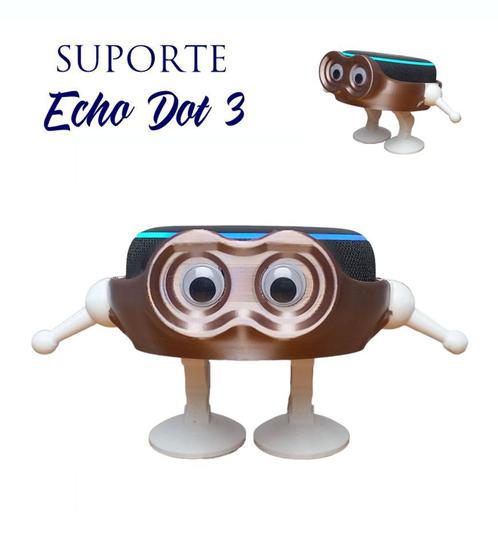 Suporte De Mesa Baby Robot Amazon Echo Dot 3 Alexa - Apoio - Robo ...