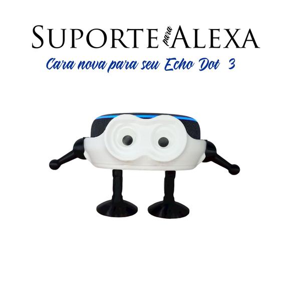 Suporte De Mesa Baby Robot Amazon Echo Dot 3 Alexa - Apoio - Robo ...