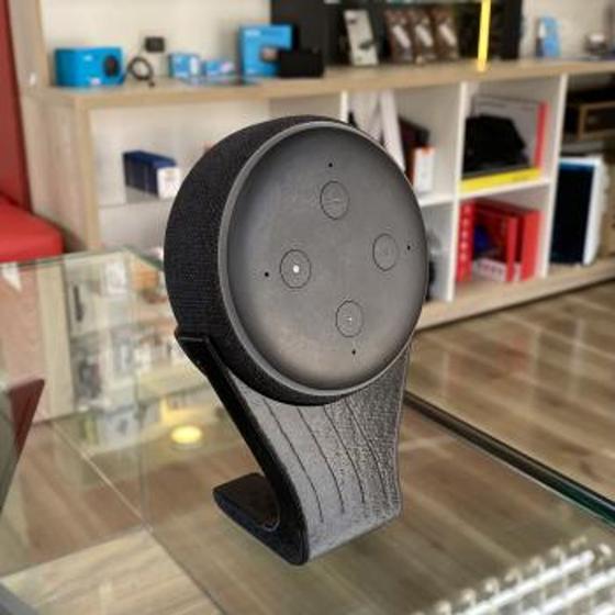 Suporte de mesa para Alexa impressão 3D - Assistech Online - Suporte ...