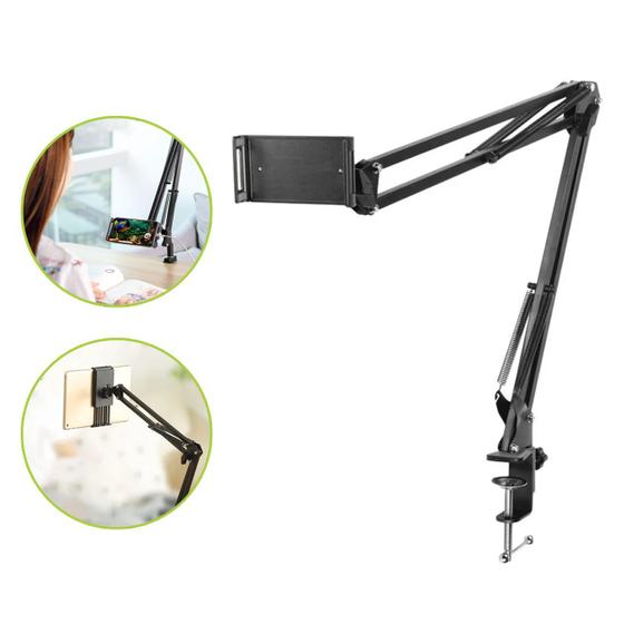 Suporte de Mesa para Tablet ou Celular Base Fixa Articulável - CENTRÃO ...