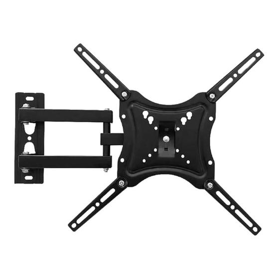 Suporte De Tv Led Lcd Smart Articulado 14 A 42 Polegadas Preto - Alfacell - Suporte para TV Fixo ...