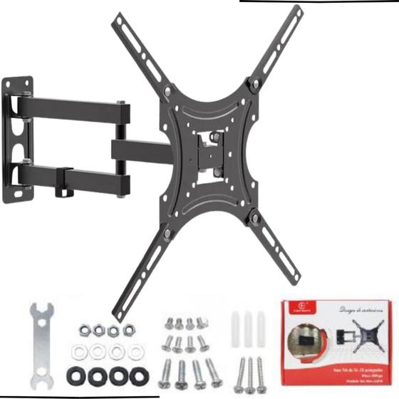 Suporte De Tv Tri-articulado Led Lcd P 14 28 32 40 50 55 Pol - KAPBOM ...