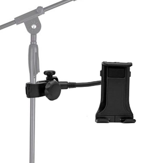 Suporte,Estante,Clamp p/Fixar iPhone,Tablet iPad,Samsung em Pedestal p ...
