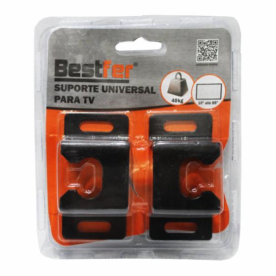 Suporte Fixo de TV Bestfer Universal 10'' A 72" até 40kg - Suporte para ...