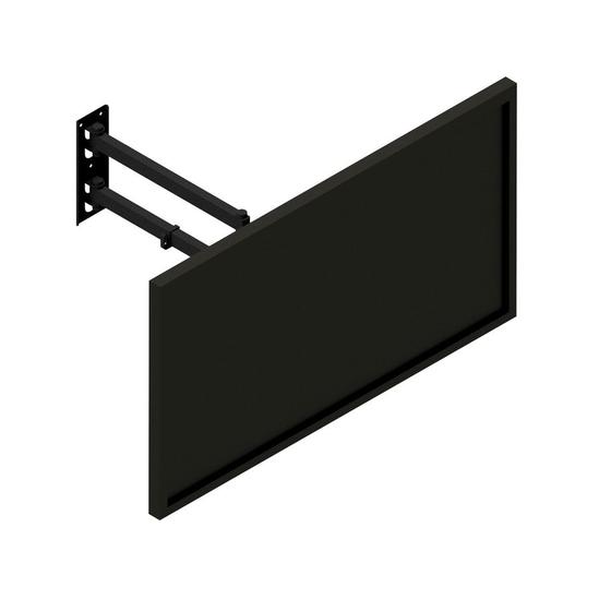 Suporte fixo para tv de 10 a 55 polegada triarticulado com inclinação ...