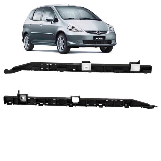 Suporte Guia Parachoque Honda Fit 2004 Até 2008 Traseiro - Nat - Guia ...