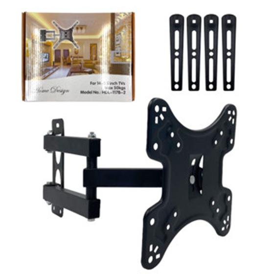 Suporte Movel Para TV 10" á 55" Polegada Articulado Retrátil - Kingleen ...